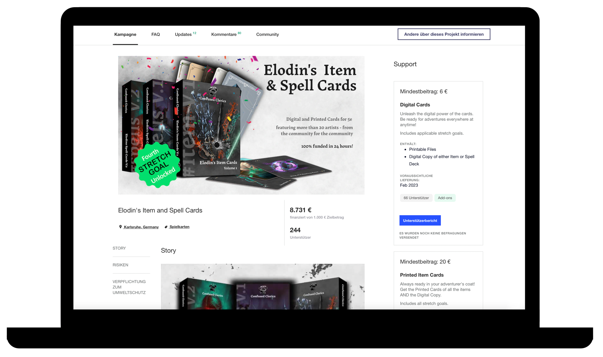 projekt | elodins cards